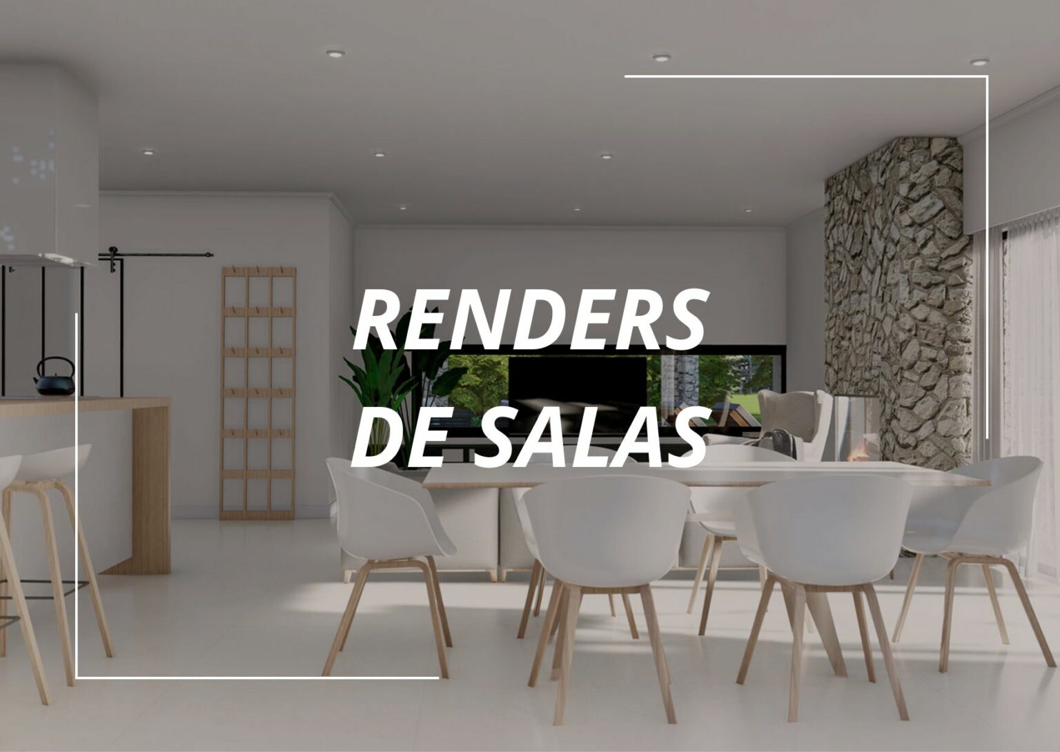 Render Sala - Renders de salas - Render de sala - Renders salas