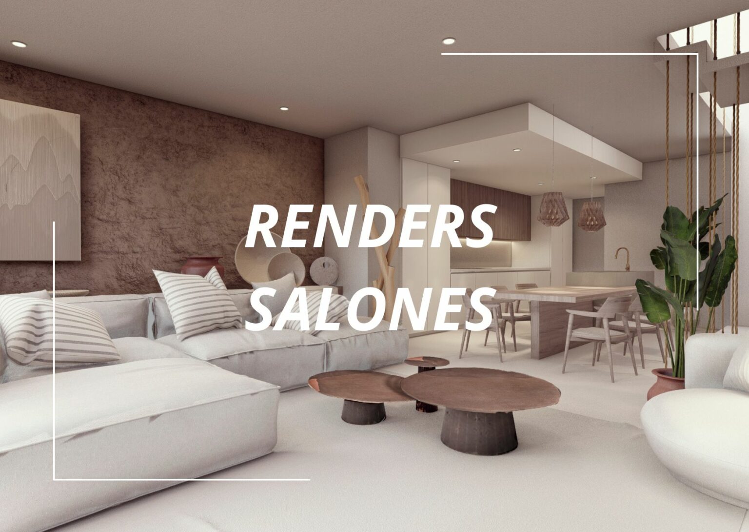 Render Salón - Renders de Salones - Render de Salón