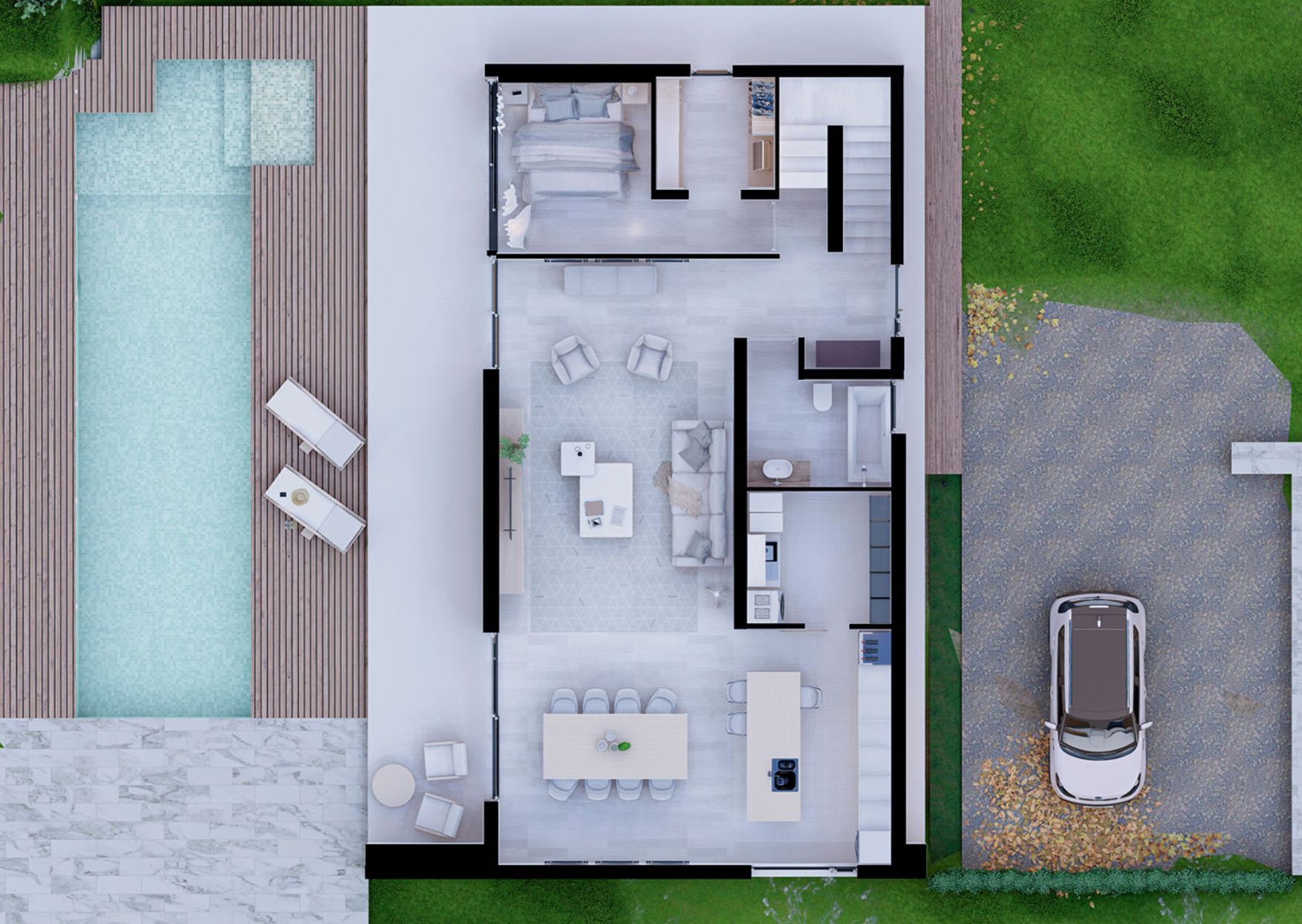 Renders Piscinas - Render Piscina - Renders de Piscinas